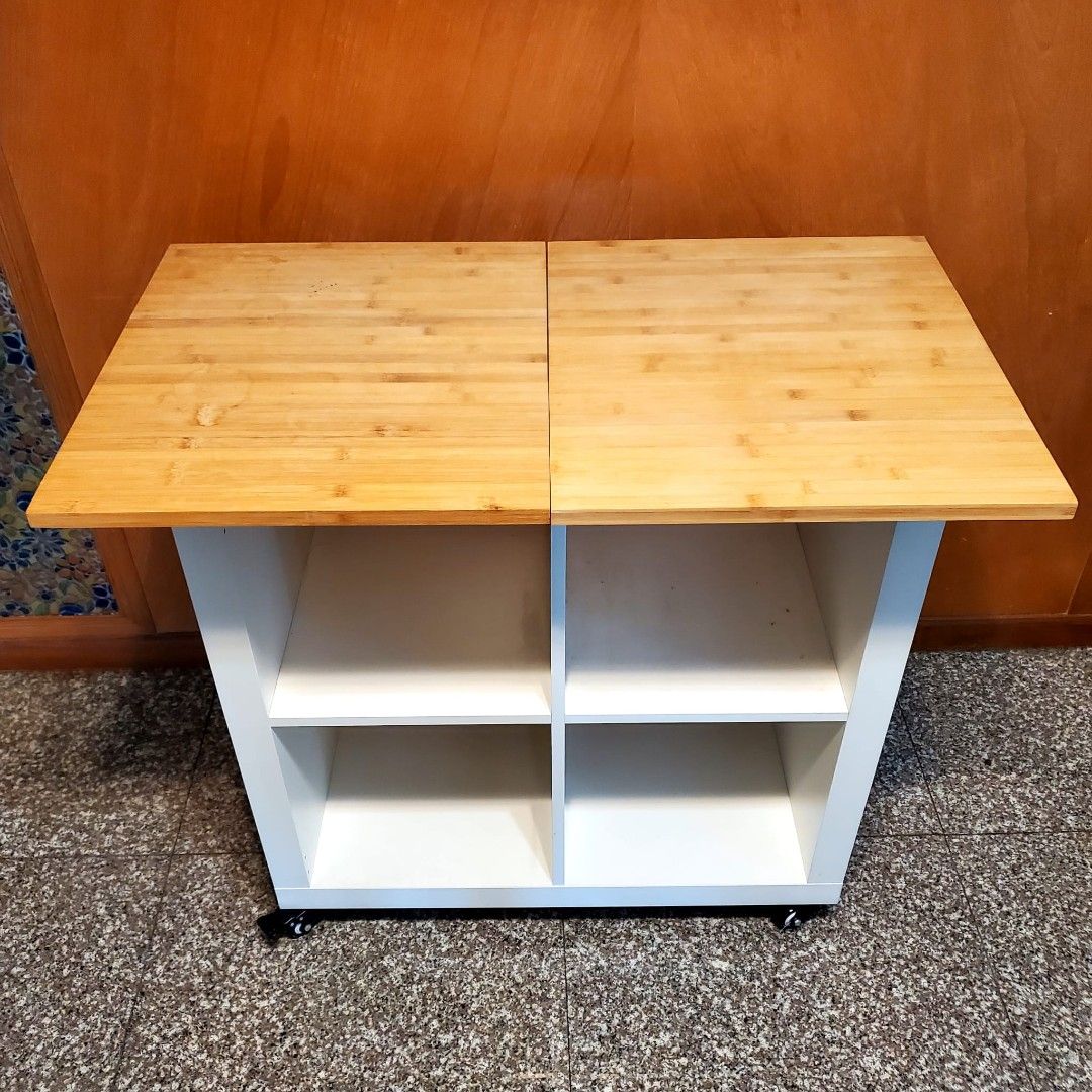 Portable Custom-Made Kitchen Island and Storage, Furniture & Home ...