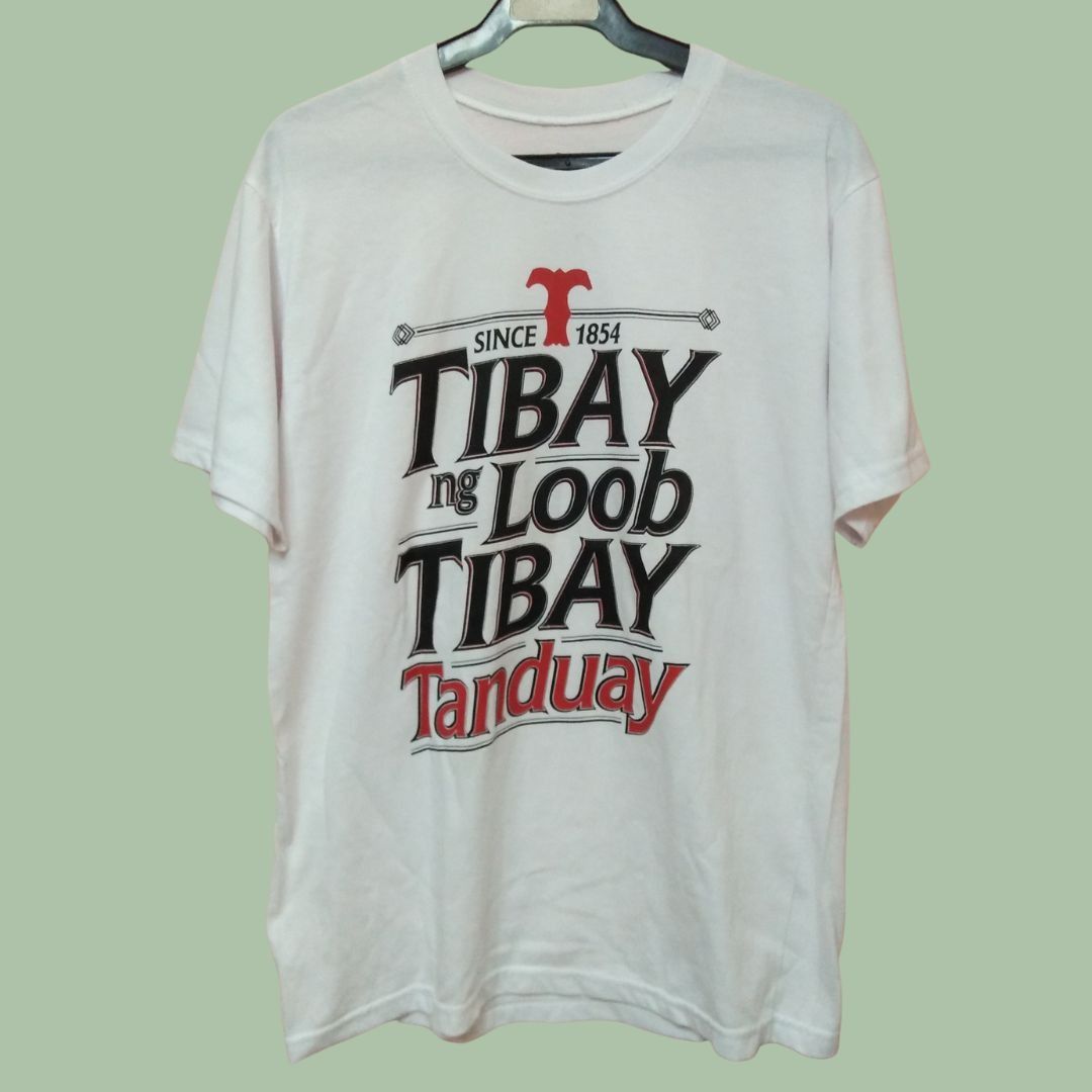 Tibay Tanduay white shirt, Men's Fashion, Tops & Sets, Tshirts & Polo ...