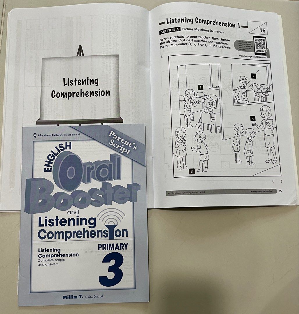 Primary 3 - Oral Booster and Listening Comprehension, Everything Else ...