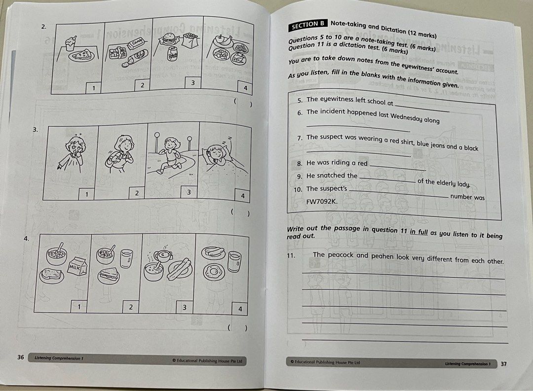 Primary 3 - Oral Booster and Listening Comprehension, Everything Else ...