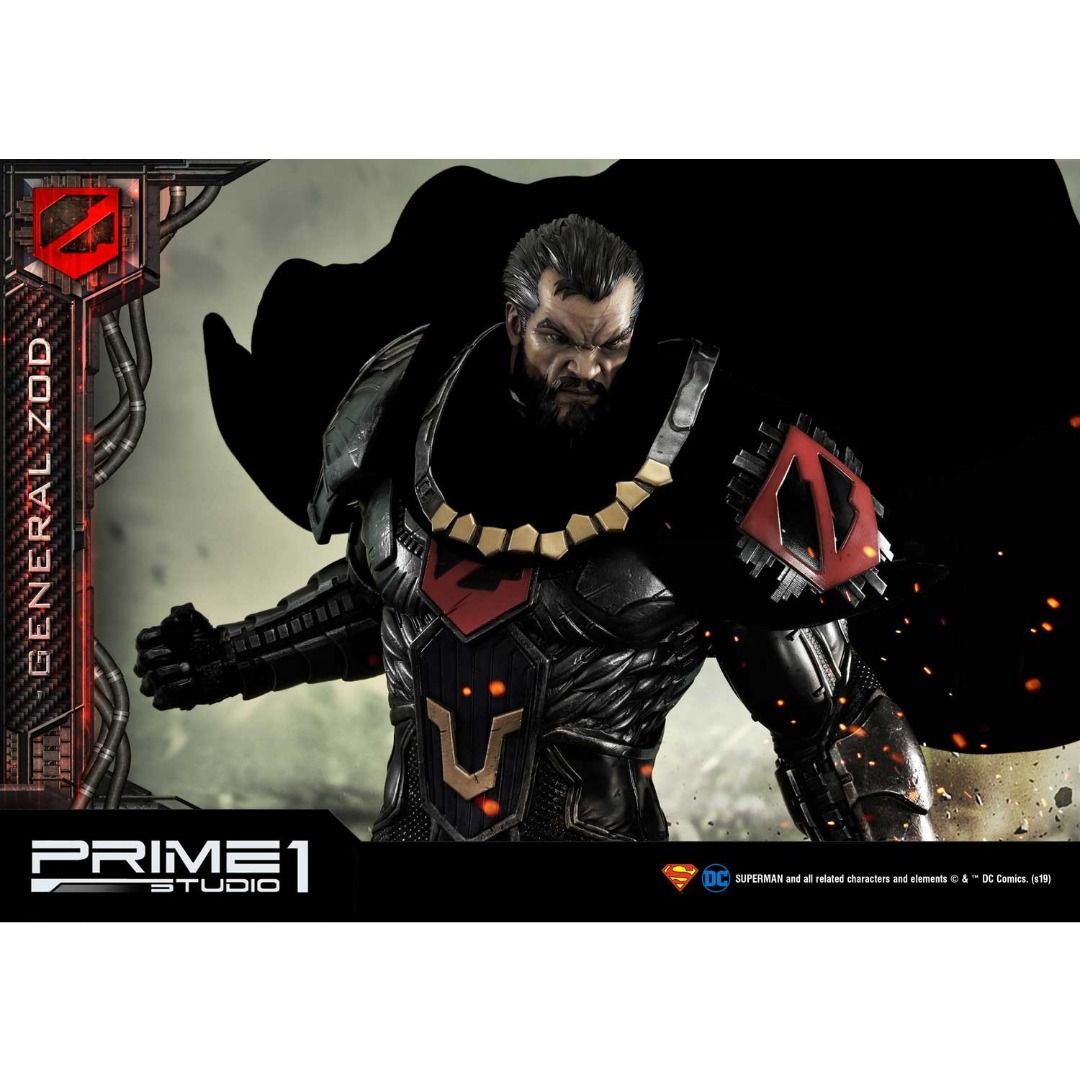 Prime 1 Studio Museum Masterline Superman (Comics) General Zod EX Version Figure Toy Model ...