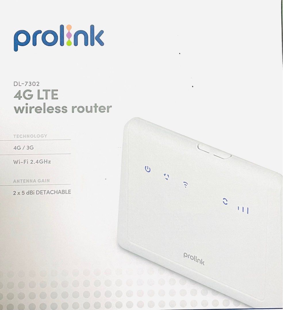 Prolink 4G LTE ROUTER, Computers & Tech, Parts & Accessories ...