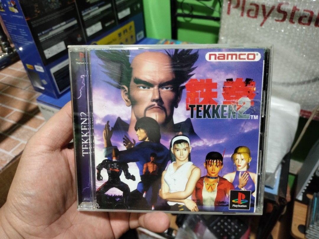 ps1 game original Tekken 2, Video Gaming, Video Games, PlayStation on Carousell