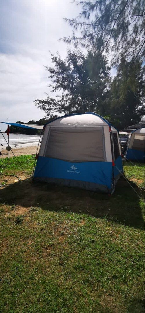 Quechua M Base Tent, Sports Equipment, Hiking & Camping on Carousell