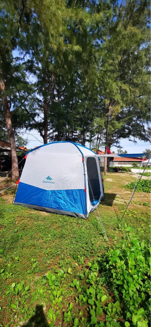 Quechua M Base Tent, Sports Equipment, Hiking & Camping on Carousell