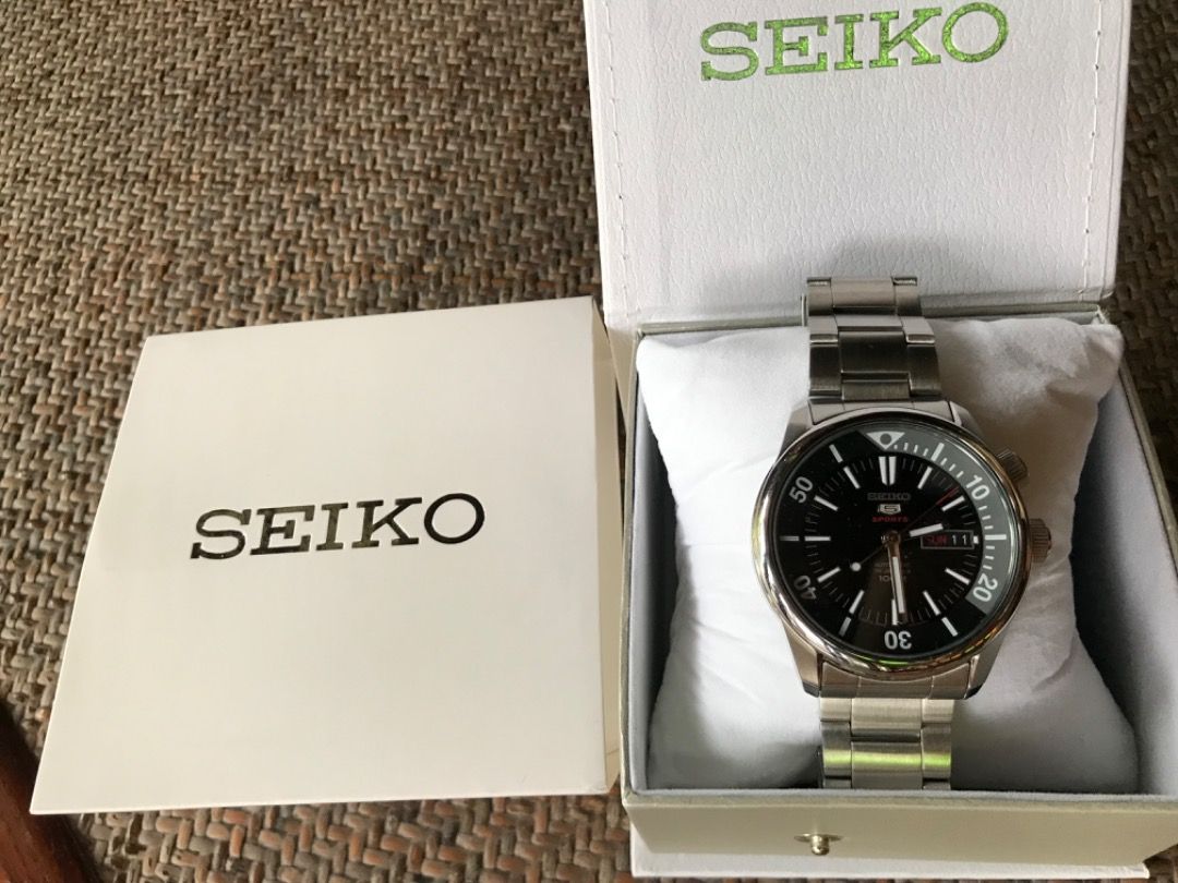 Rare! SRPB27 Seiko Dual Crown Compressor Dive Style Watch with Internal ...