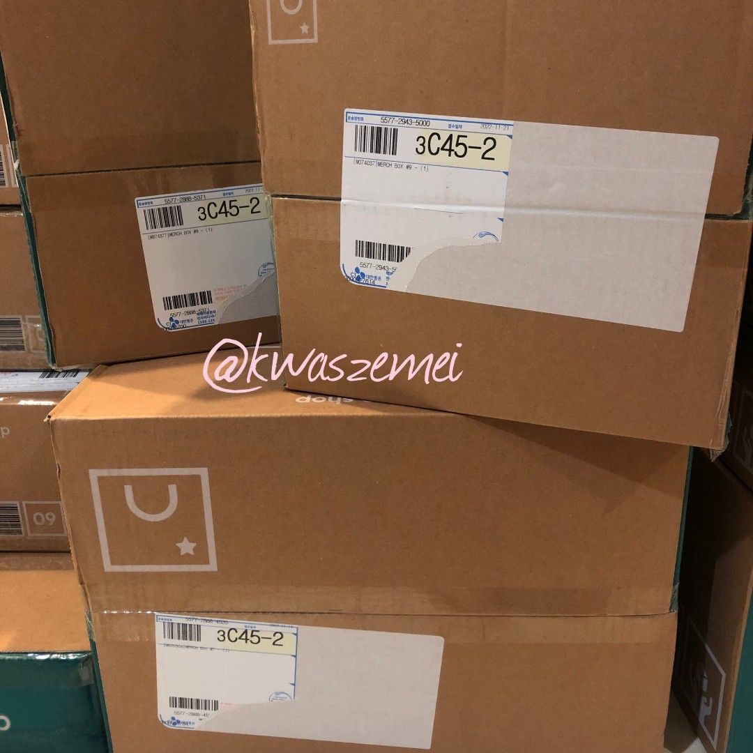 (ready stock) BTS merch box 8 9 10 11 12 (sealed full set), Hobbies ...