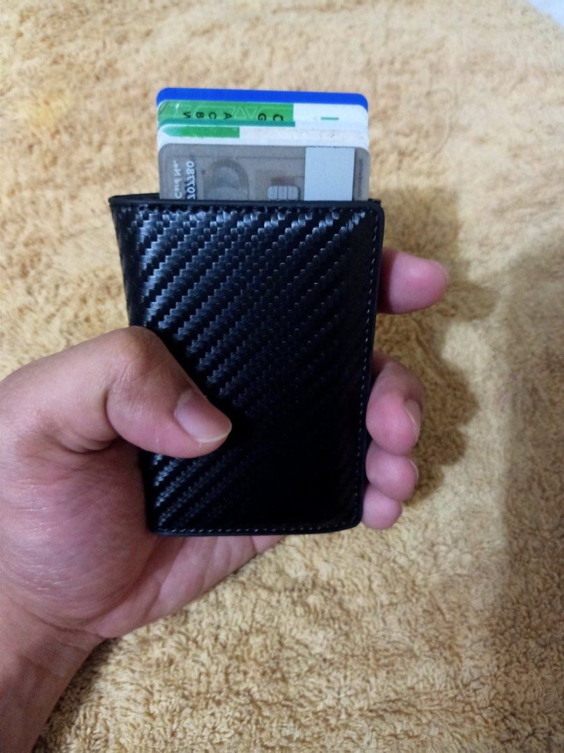 RFID Blocking Smart Slim Wallet, Luxury, Bags & Wallets on Carousell