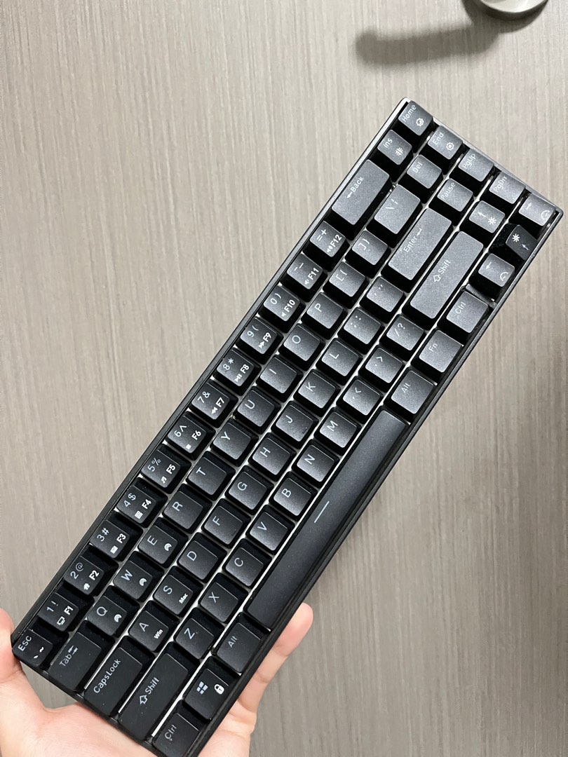 RK ROYAL KLUDGE RK71 Wireless/Wired RGB Mechanical Keyboard , 71 Keys ...