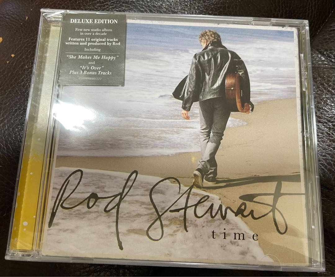 Rod Stewart - Time (Deluxe Edition) 香港版 全新未開封, 興趣及遊戲, 音樂樂器 & 配件, 音樂與媒體 ...