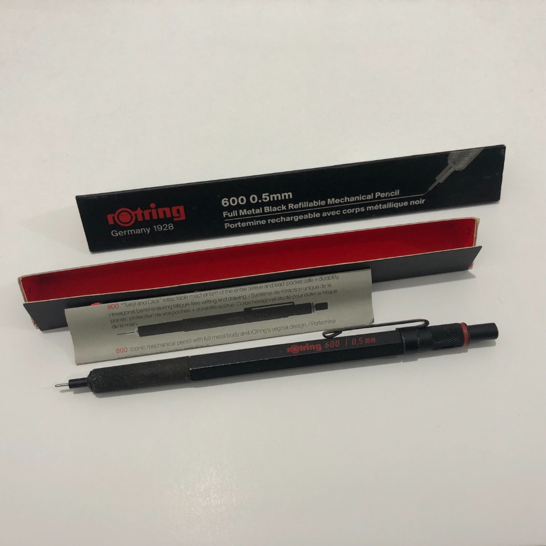 Rotring 600 0.5mm, Hobbies & Toys, Stationary & Craft, Craft Supplies ...