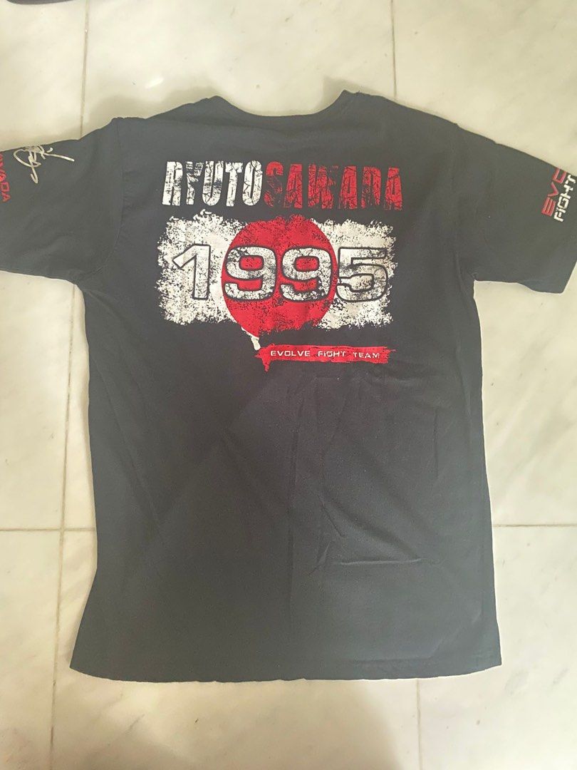 Ryuto Sawada MMA evolve shirt, Men's Fashion, Tops & Sets, Tshirts ...
