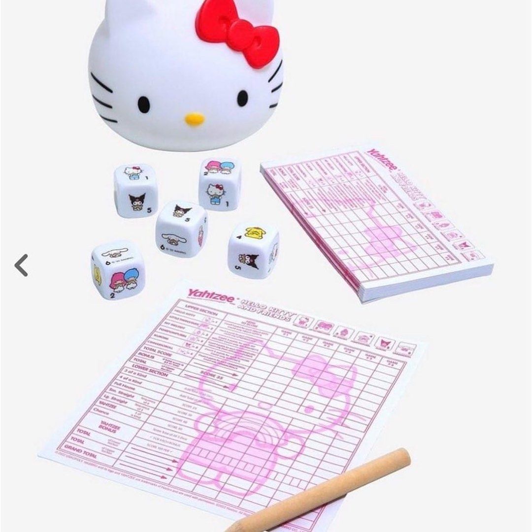 Sanrio Hello Kitty Dice Game, Hobbies & Toys, Toys & Games on Carousell