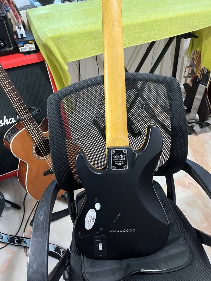 Schecter Demon 8 8string electric guitar, Hobbies & Toys, Music & Media ...