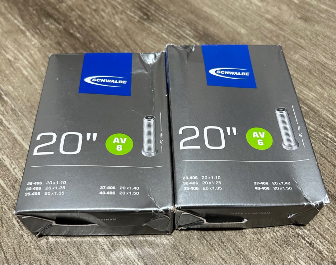 Schwalbe 20 inch (AV6), Sports Equipment, Bicycles & Parts, Parts & Accessories on Carousell