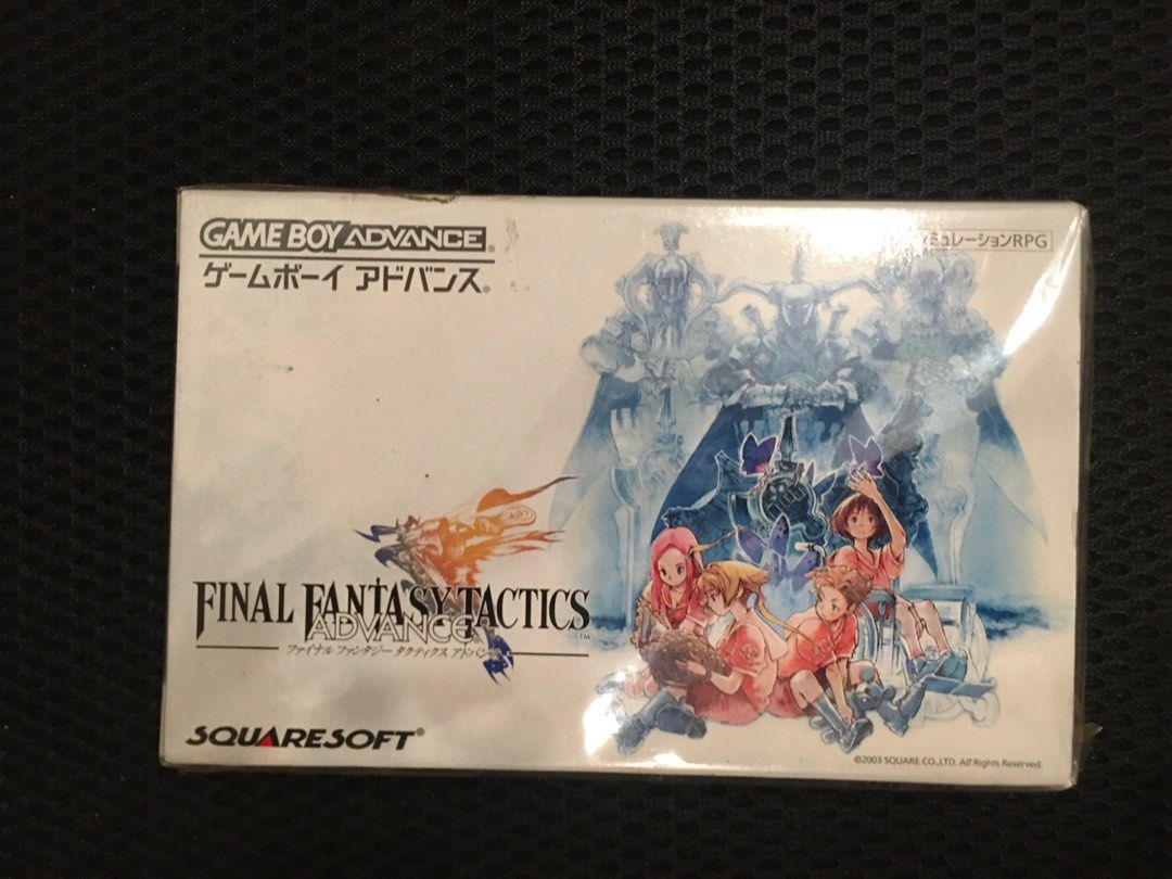 (New) Final Fantasy Tactics (GBA Japan), Video Gaming, Video Games ...