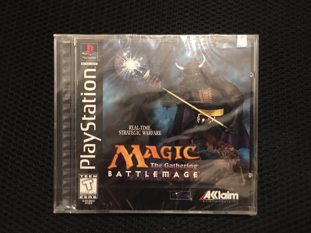 (New) Magic The Gathering Battlemage (PS1 US), Video Gaming, Video ...