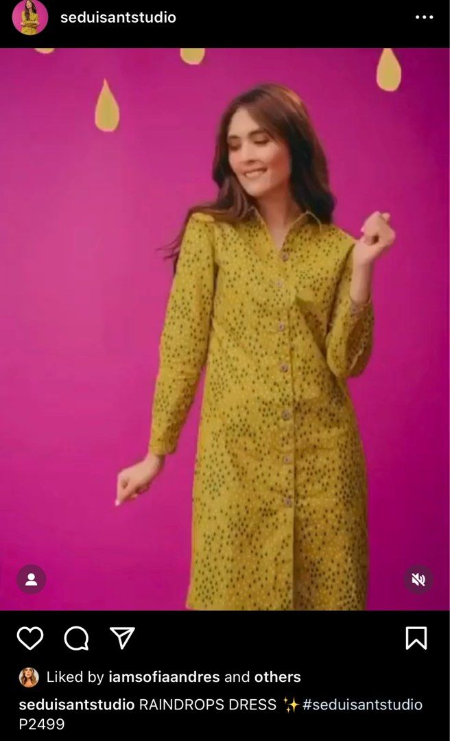 Seduisantstudio: Raindrop dress, Women's Fashion, Dresses & Sets ...