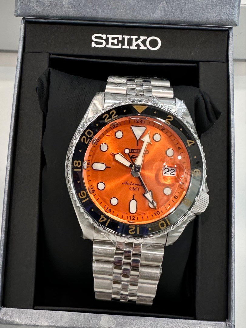 SeikoS GMT SSK005K1 price $642, Luxury, Watches on Carousell