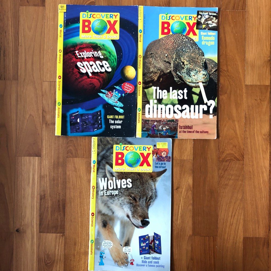 Set of 5 Discovery Box science magazines suitable for primary school ...