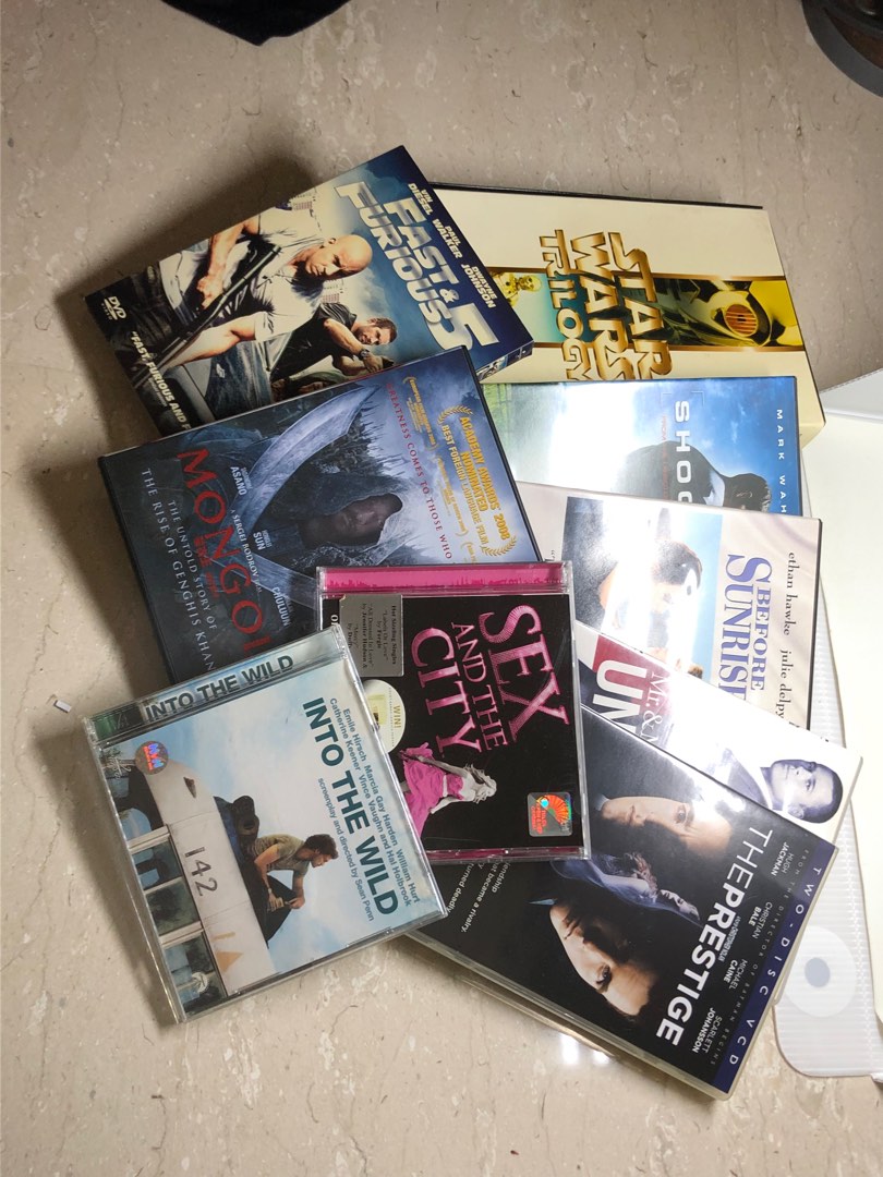 Set of mix English movies, Hobbies & Toys, Music & Media, CDs & DVDs on ...