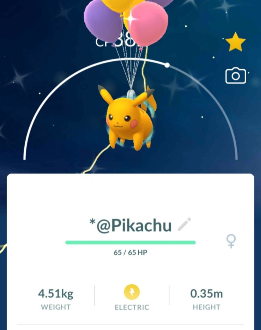Shiny Pikachu and Event Pikachus: Pokemon Go, Video Gaming, Gaming ...