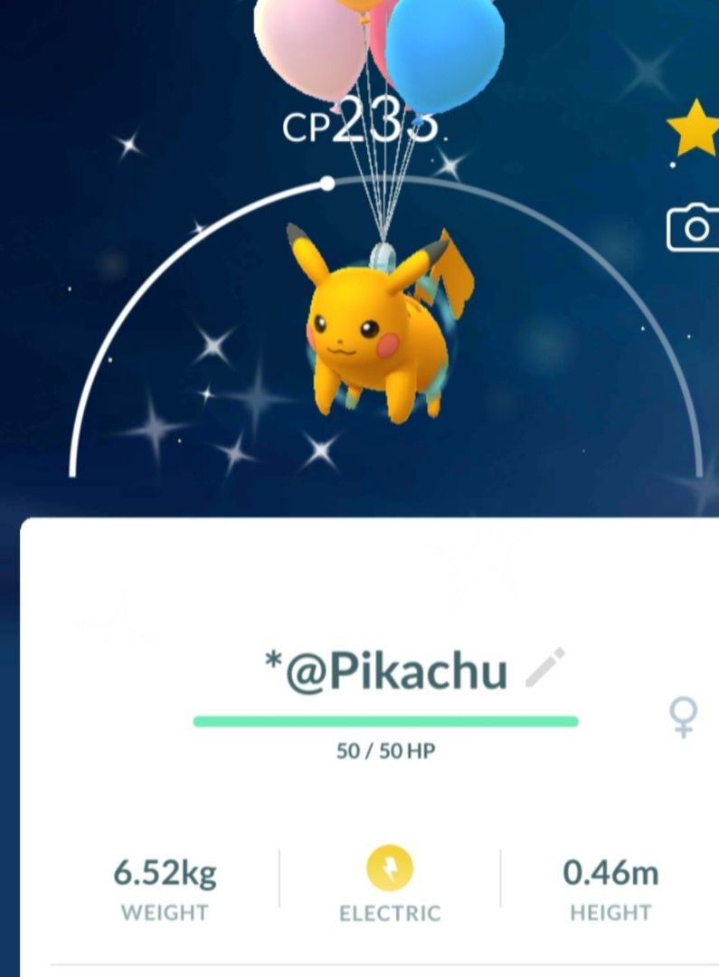 Shiny Pikachu and Event Pikachus: Pokemon Go, Video Gaming, Gaming ...