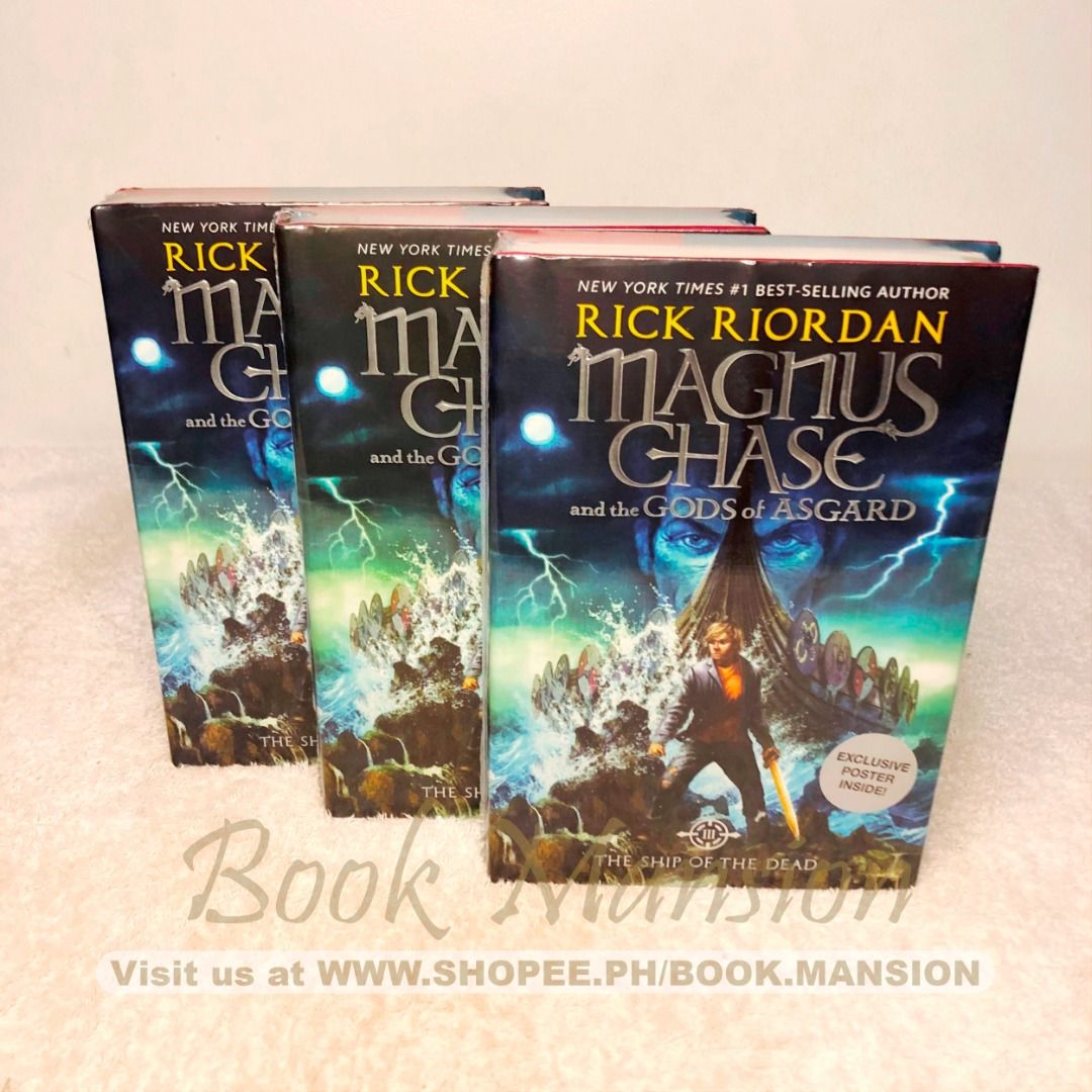 Ship of the Dead by Rick Riordan Magnus Chase book 3, Hobbies & Toys ...
