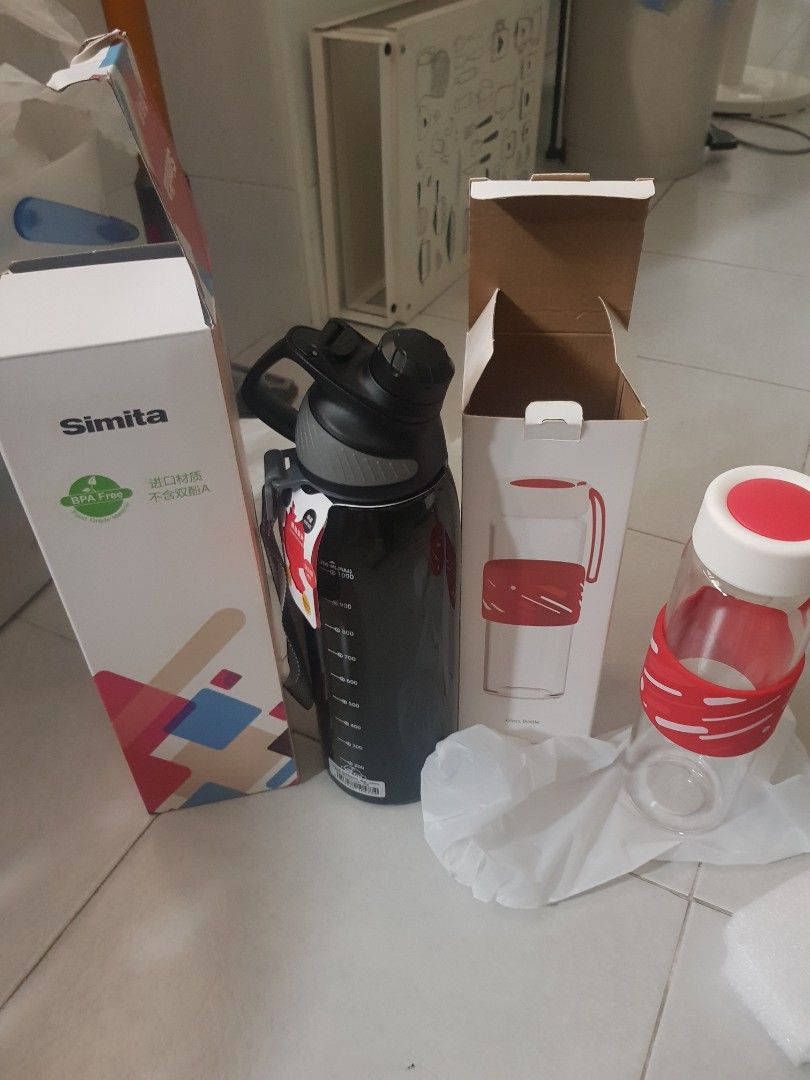 Simita sport water bottle 1.2ml, Furniture & Home Living, Kitchenware ...