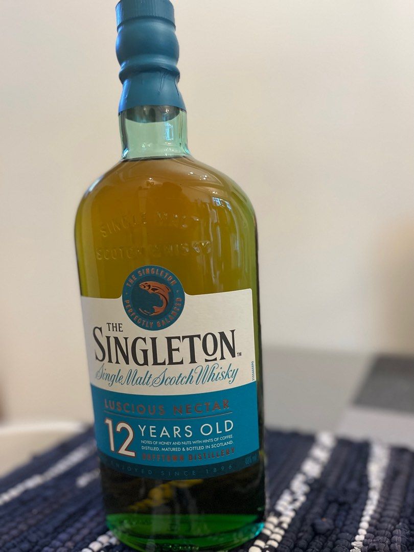 Singleton 12 years Single Malt Scotch Whiskey, Food & Drinks, Alcoholic ...