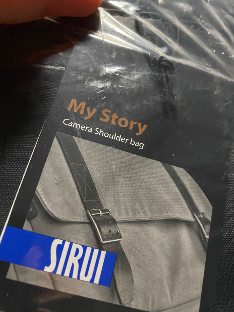 Sirui My Story 15 camera bag, Photography, Photography Accessories ...