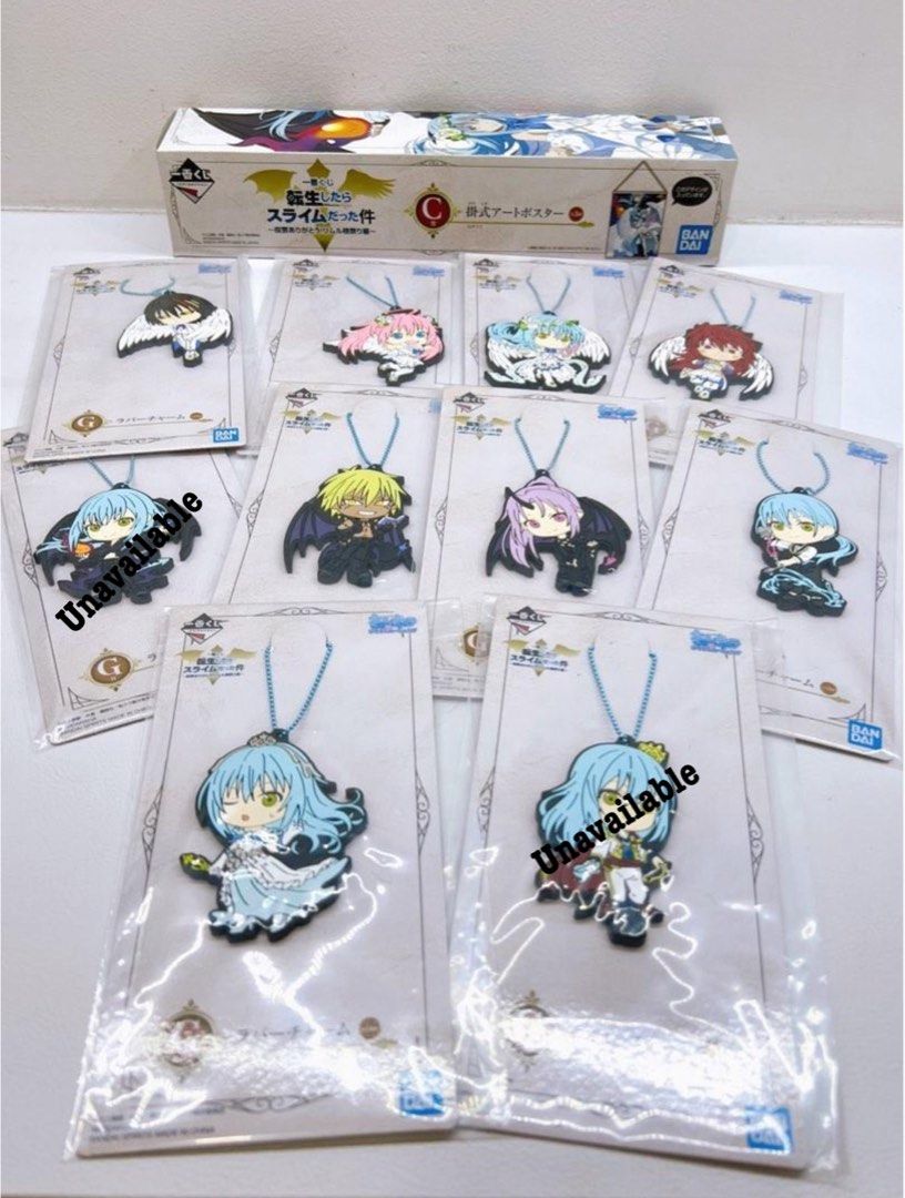 Slime Kuji 5- RIMURU FESTIVAL EDITION - Prize C, D, F, G, Hobbies ...