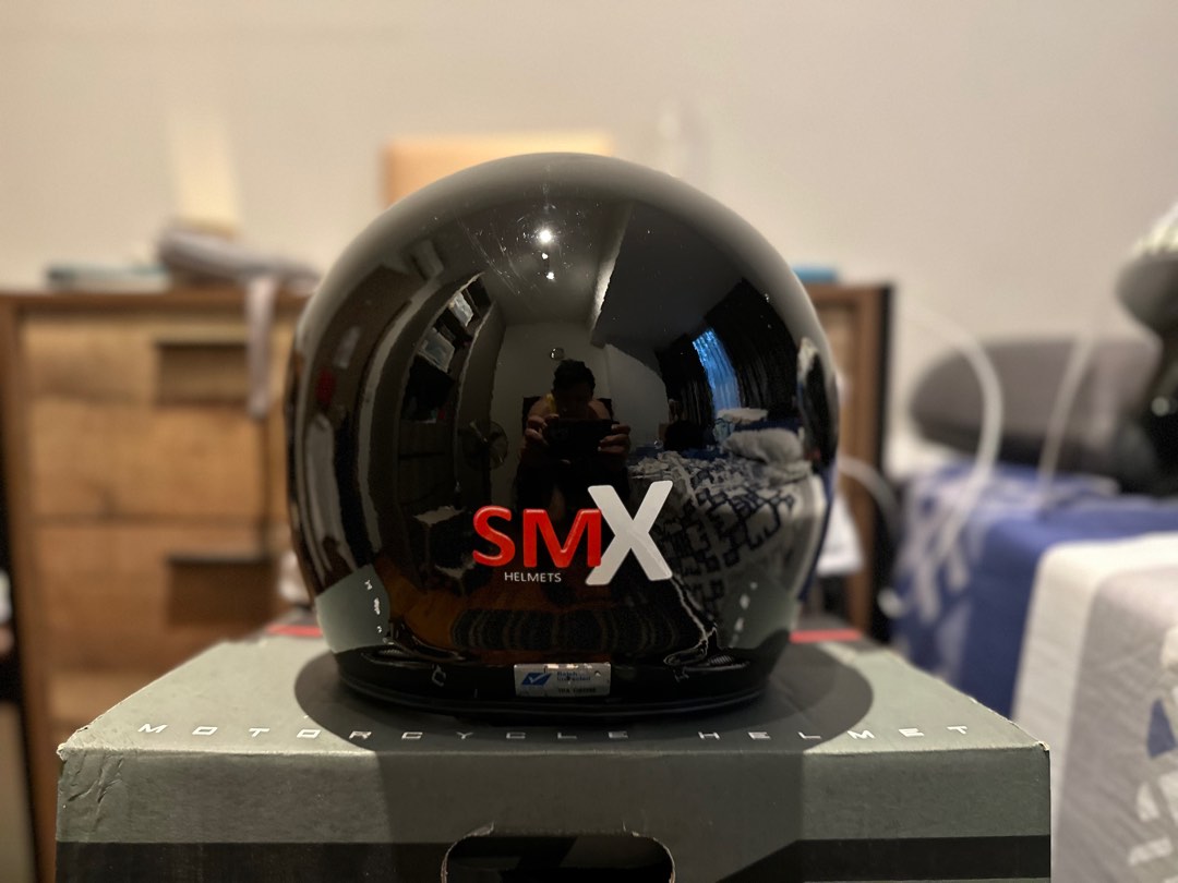 SMX Helmet, Motorcycles, Motorcycle Apparel on Carousell