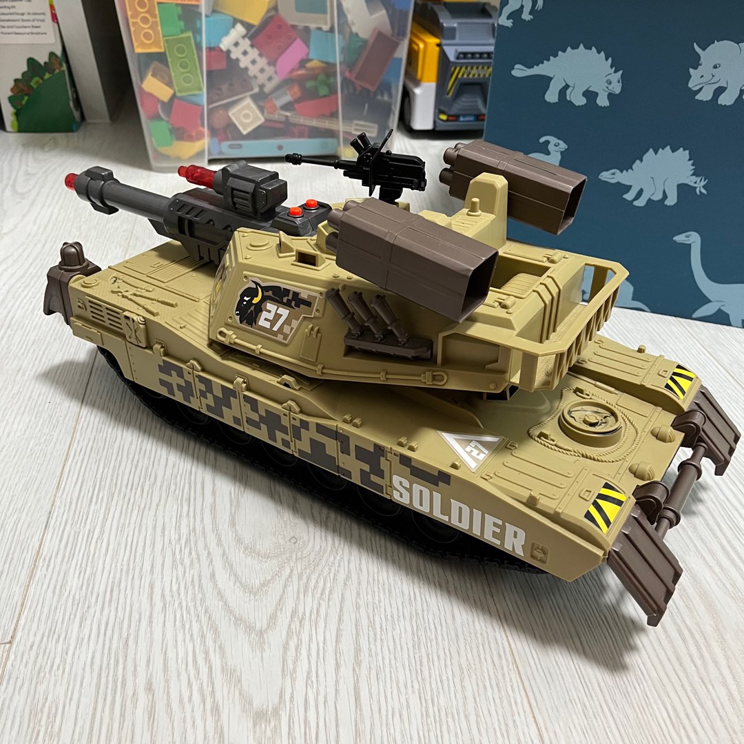 Military tank Soldier Force Armored Siege Tank Playset, Hobbies & Toys ...