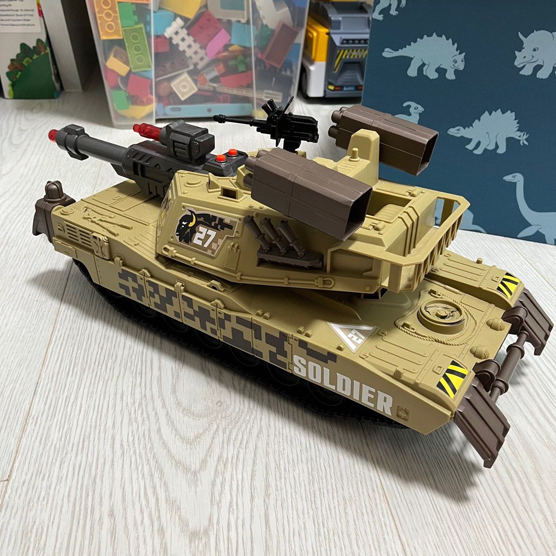 Military tank Soldier Force Armored Siege Tank Playset, Hobbies & Toys ...