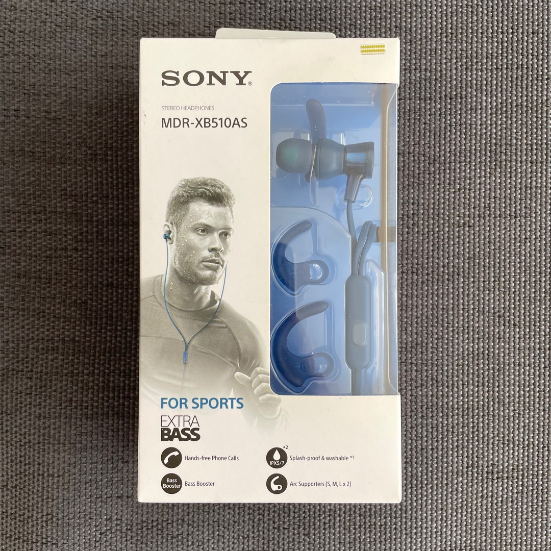 Sony Sports Headphones MDR-XB510AS, Audio, Headphones & Headsets on ...