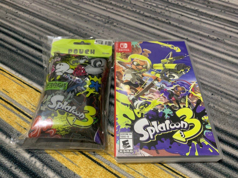 Splatoon 3 physical copy with preorder gift, Video Gaming, Video Games ...