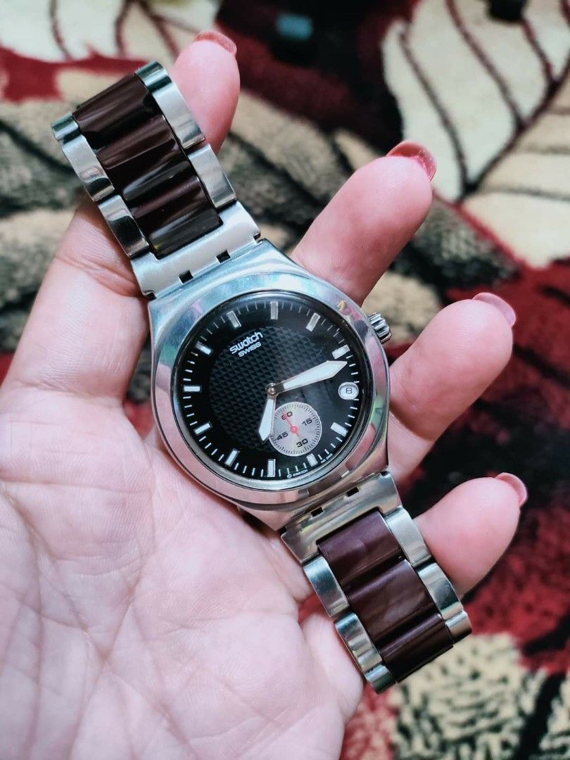 Swatch Irony, Men's Fashion, Watches & Accessories, Watches on Carousell