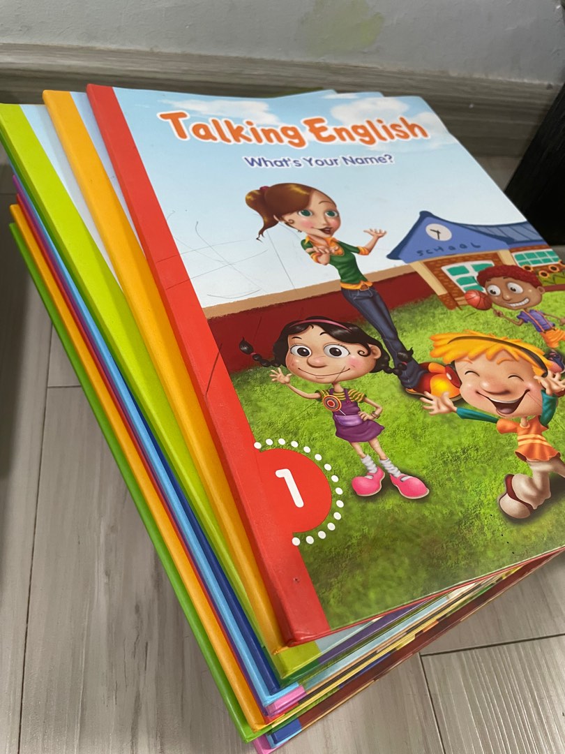 Talking English (Grolier), Hobbies & Toys, Books & Magazines, Children ...