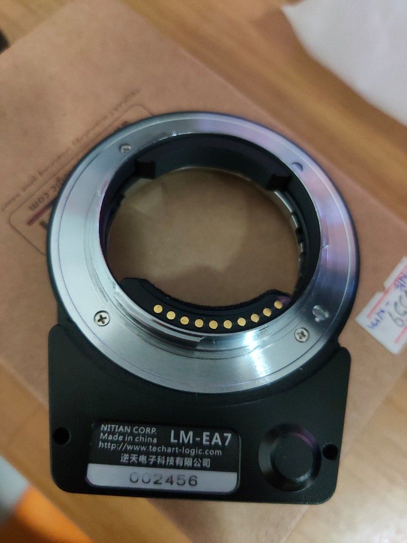 Techart LM-EA7 (AF Adapter to Sony E-Mount), Photography, Lens & Kits on Carousell