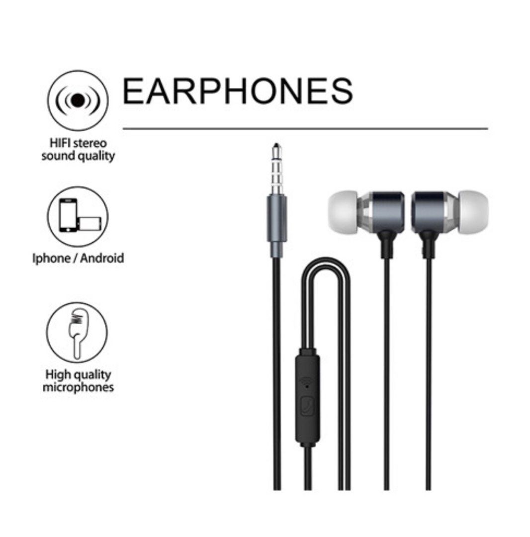 TENKI Earphone TE-20 White, Mobile Phones & Gadgets, Mobile & Gadget ...