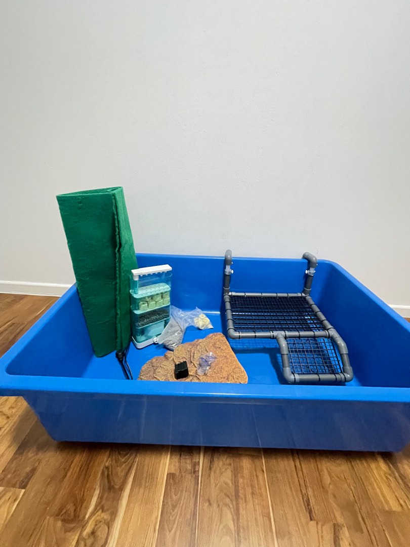 Terrapin tub tank and accessories, Pet Supplies, Homes & Other Pet ...