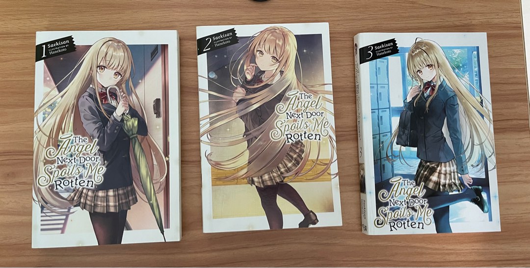 The Angel Next Door Spoil Me Rotten Light Novel Vol. 1-3, Hobbies ...
