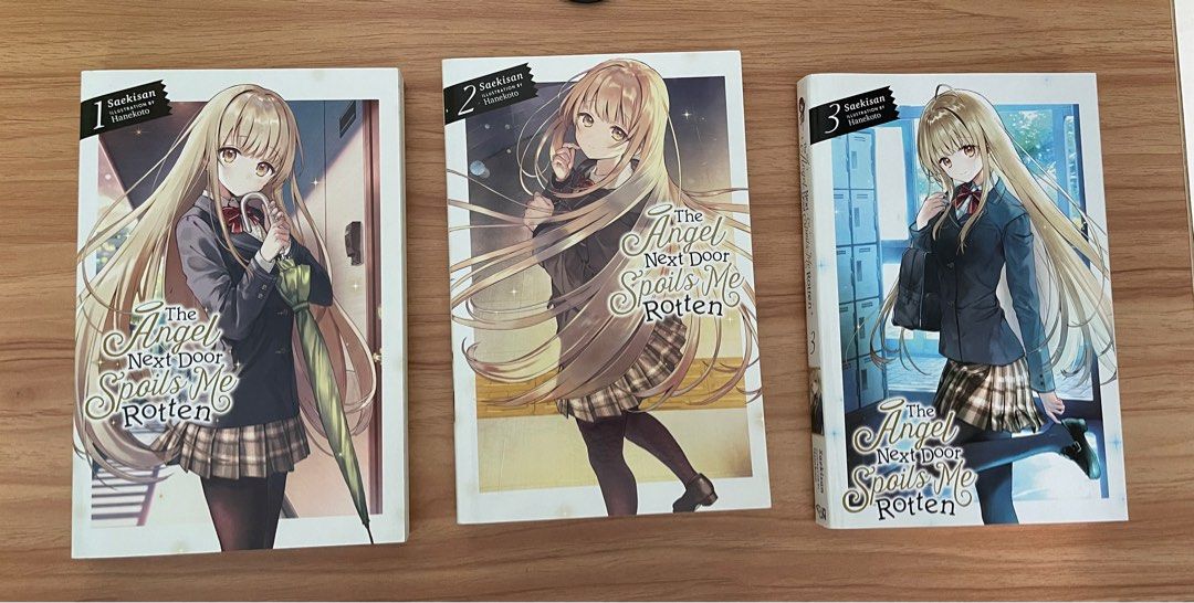 The Angel Next Door Spoil Me Rotten Light Novel Vol. 1-3, Hobbies ...