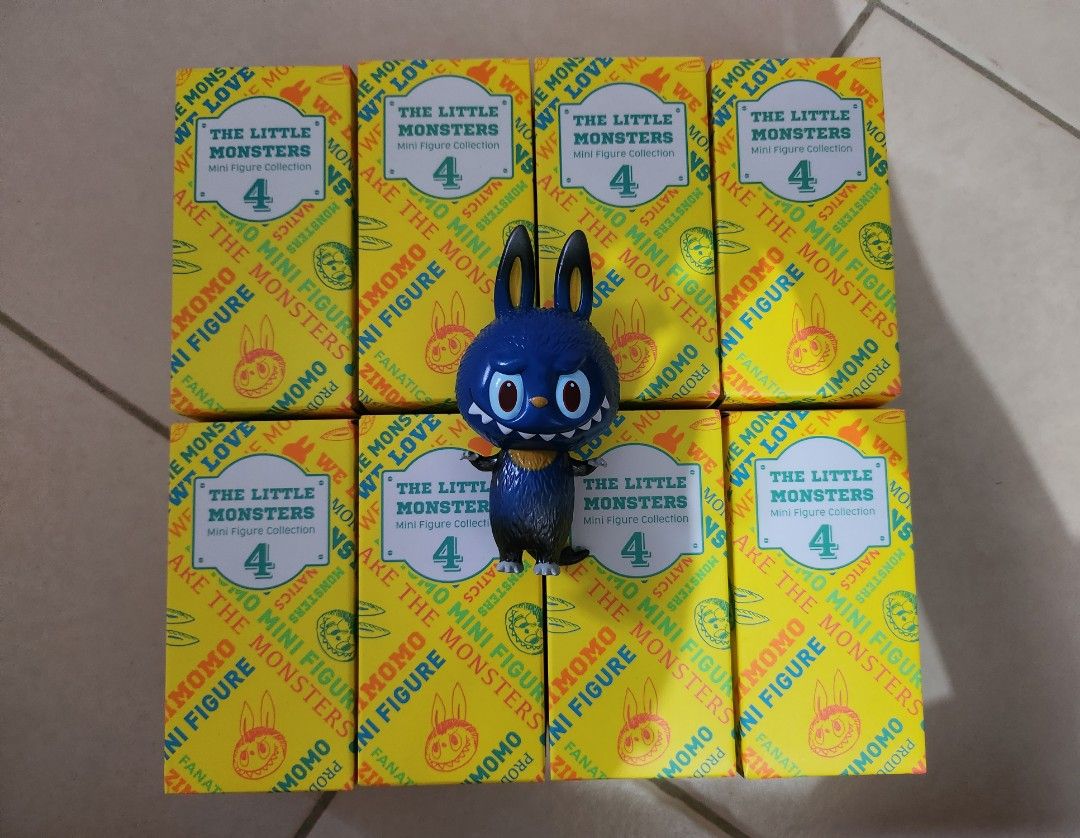 The Little Monsters Series 4 Zimomo Labubu, Hobbies & Toys, Toys ...