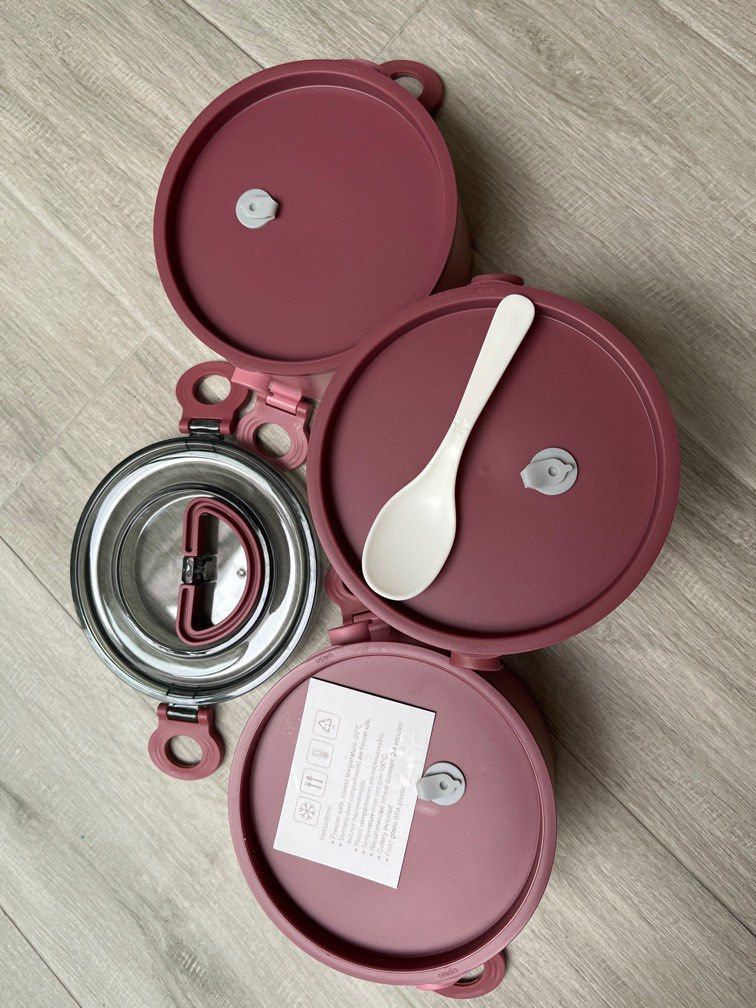 Thermal food container/tingkat, Furniture & Home Living, Kitchenware ...