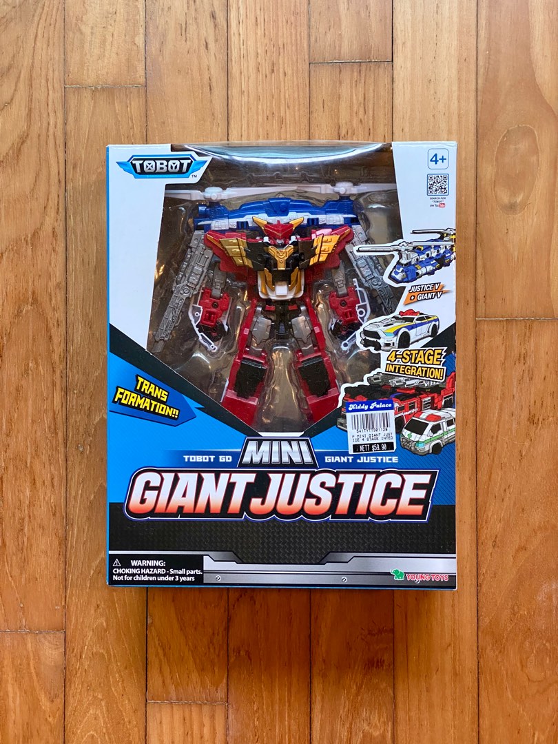 Tobot Giant Justice, Hobbies & Toys, Toys & Games on Carousell