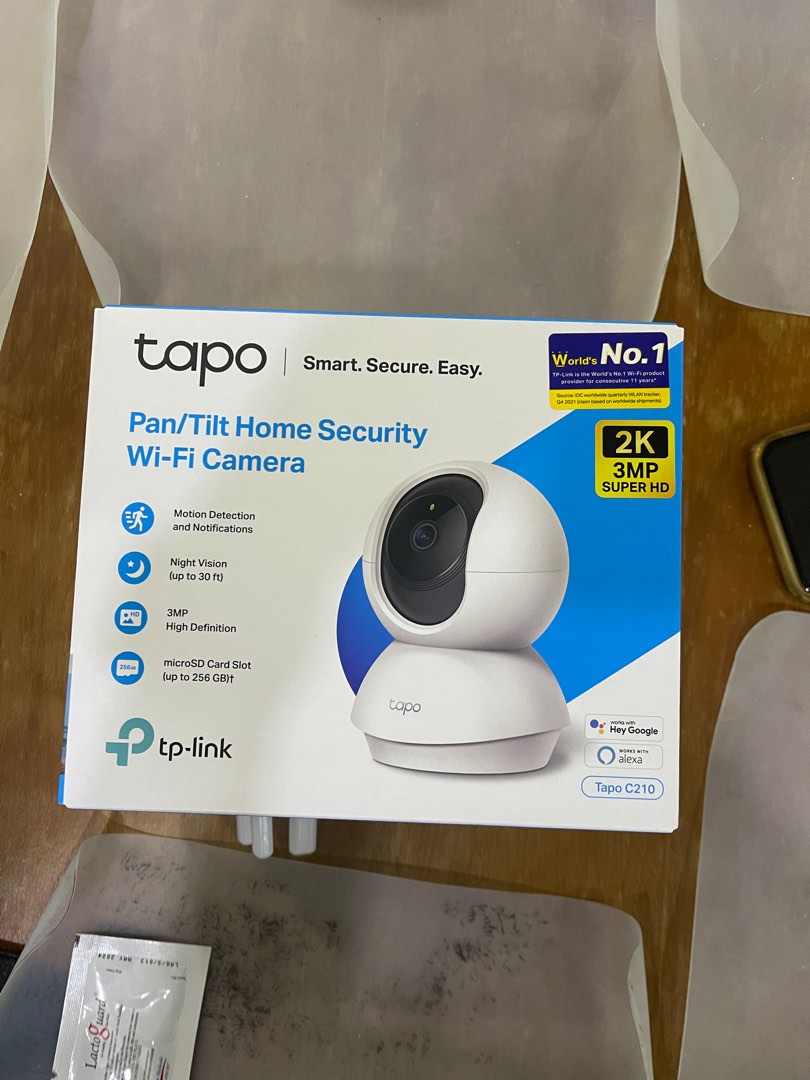 TP-Link Pan/tilt Home security Wi-Fi Camera, Computers & Tech, Parts & Accessories, Webcams on ...