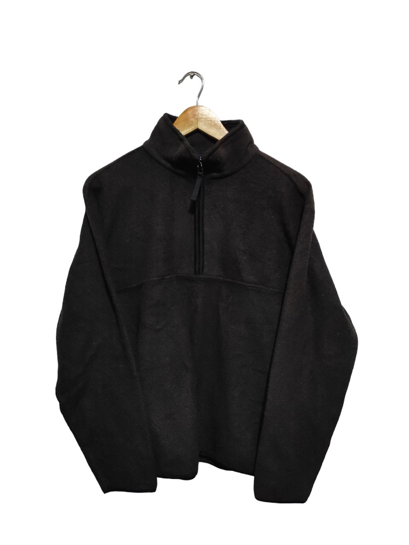 Uniqlo Quarter Zip Fleece Jacket, Men's Fashion, Coats, Jackets and ...