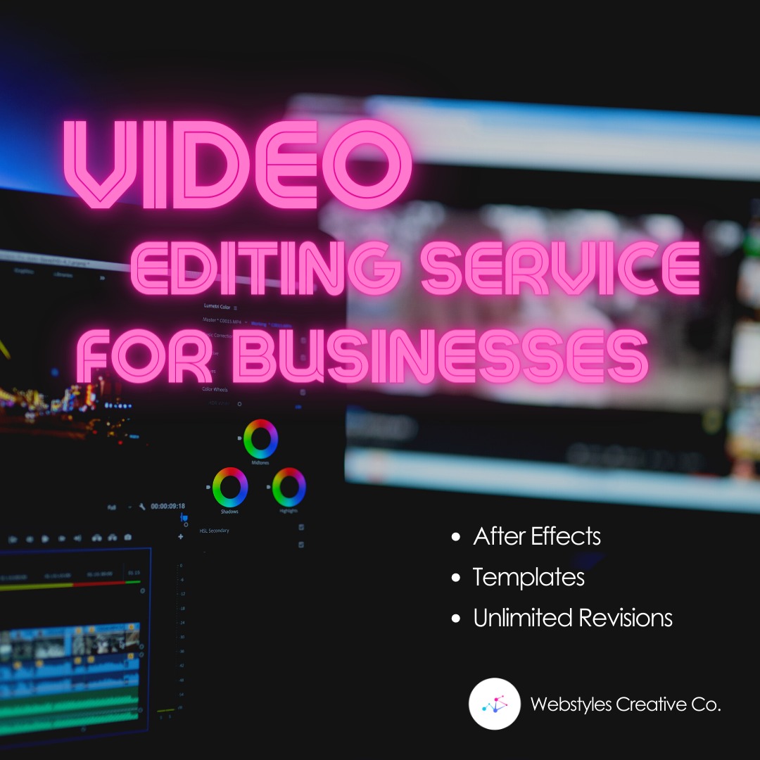 Professional Video Editing Services | AfterEffects for Businesses ...